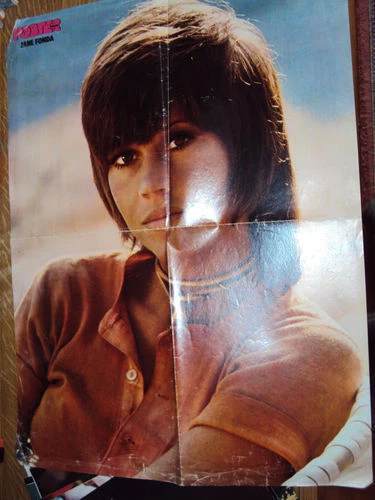RARE POSTER JANE FONDA du magazine POSTER EUR 5,00 - PicClick FR