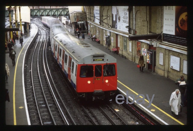 ORIGINAL 35MM SLIDE - London Underground 'D' stock 7114 & EMU 313009 at ...