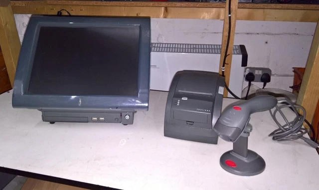 AURES POSLIGNE ODYSSE 500 15" Touch POS System 2.5ghz 512mb 80gb ...