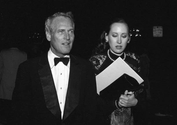 PAUL NEWMAN AND daughter Susan Newman Circa 1980's Historic Old Photo ...