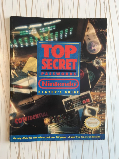 TOP SECRET PASSWORDS Nintendo Player's Guide nes £22.00 - PicClick UK