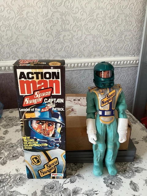 VINTAGE ACTION MAN Space Ranger Figure Palitoy Eagle Eyes Actionman £ ...
