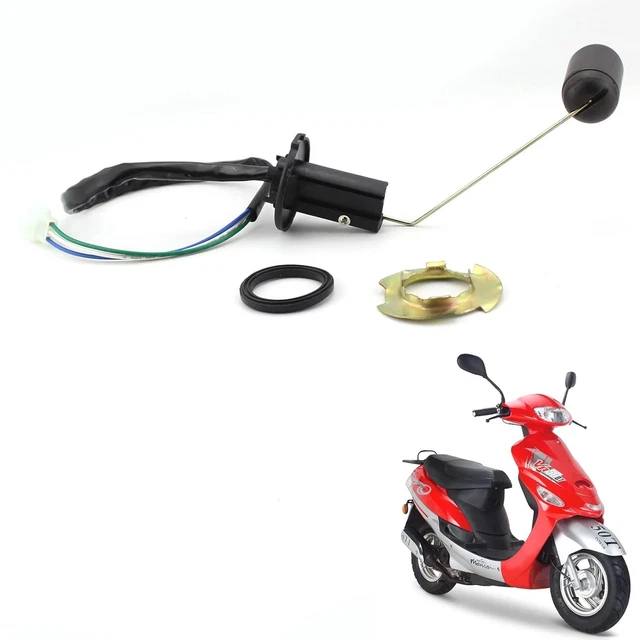 MINHO FLOAT-TYPE FUEL Tank Level Sensor Kit Fit for Chinese GY6 50cc ...