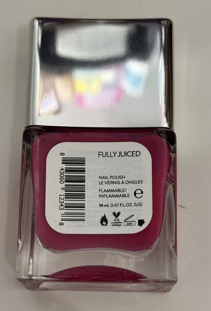 NAILS INC NAIL Polish Fully Juiced A Raspberry pink 14ml Full Size ...