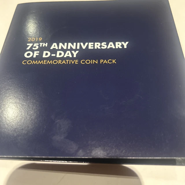 2019 75TH ANNIVERSARY Of D-Day Commemorative Coin Pack £21.00 - PicClick UK