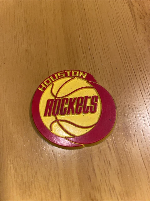 1980'S VINTAGE NBA Rubber Fridge Standing Board Magnet Houston Rockets ...
