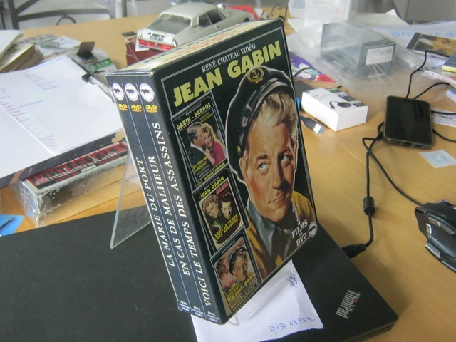 COFFRET 3 DVD Jean Gabin Marie Port + Malheur + Assassins Rene Chateau Ttbe EUR 16,99 - PicClick FR