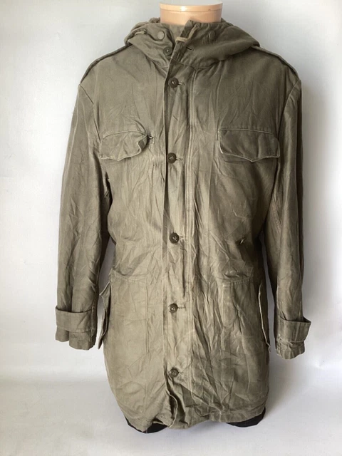 GENUINE GERMAN ARMY Classic Military Parka Combat coat jacket with ...