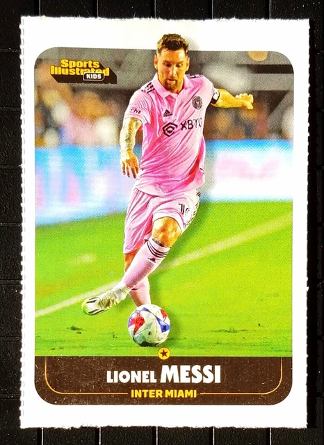 LIONEL MESSI 2023 rare oddball card INTER MIAMI futbol soccer SI for ...