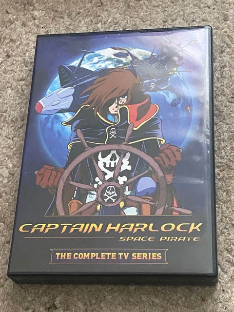 SPACE PIRATE CAPTAIN Harlock DVD Complete TV Series Discotek Media ...