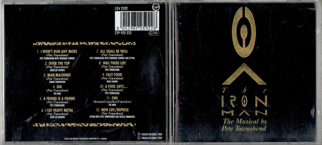 PETE TOWNSHEND - The Iron Man (The Musical) - Album CD 1989 (The Who ...