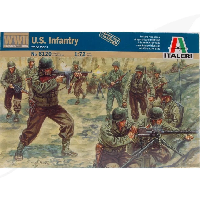 FR- ITALERI WWII FANTERIA AMERICANA KIT 1:72 - IT6120 EUR 11,79 ...