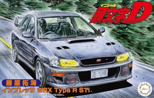 FUJIMI 1/24 INITIAL D Series No.18 Impreza WRX Type R STi Takumi ...