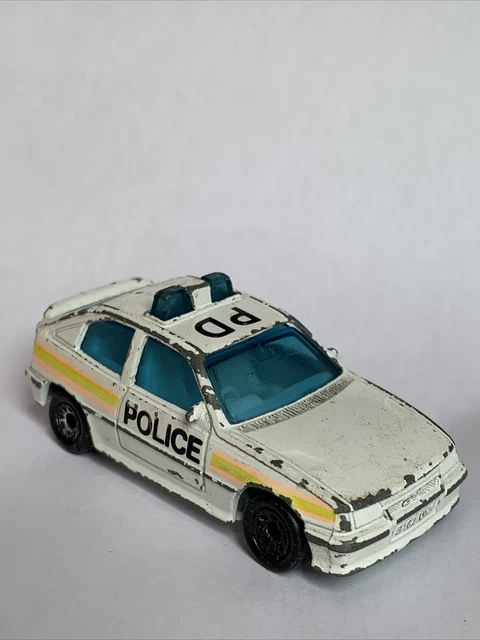 VINTAGE 1985 OPEL Kadett GSi Police Car, Diecast Model £2.99 - PicClick UK