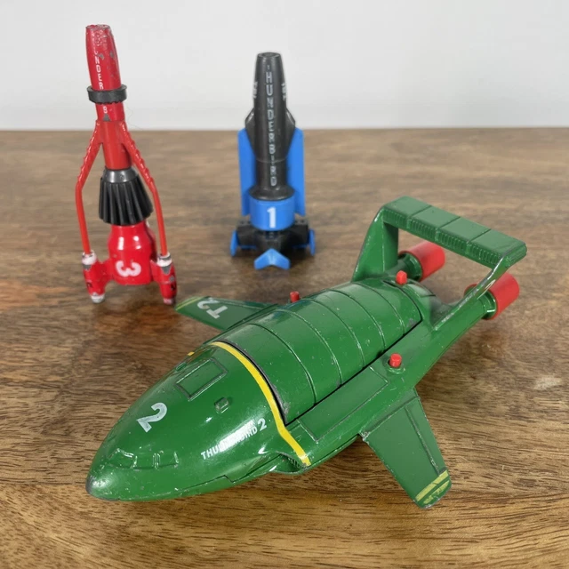 THUNDERBIRDS MATCHBOX 1992 Vehicles 1 2 3 Figures Diecast Rare Vintage ...