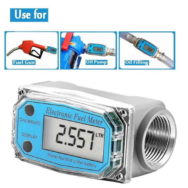 FLOW METER FUEL flowmeters Water Flow Meter Accuracy Digital-Display ...