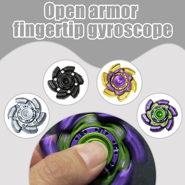 FIDGET SLIDERS OPEN Armor Top Fidget Toys Stress Relief Magnetic Met ...