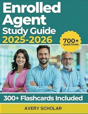 ENROLLED AGENT STUDY Guide 2025 2026 by Avery Scholar £40.09 - PicClick UK