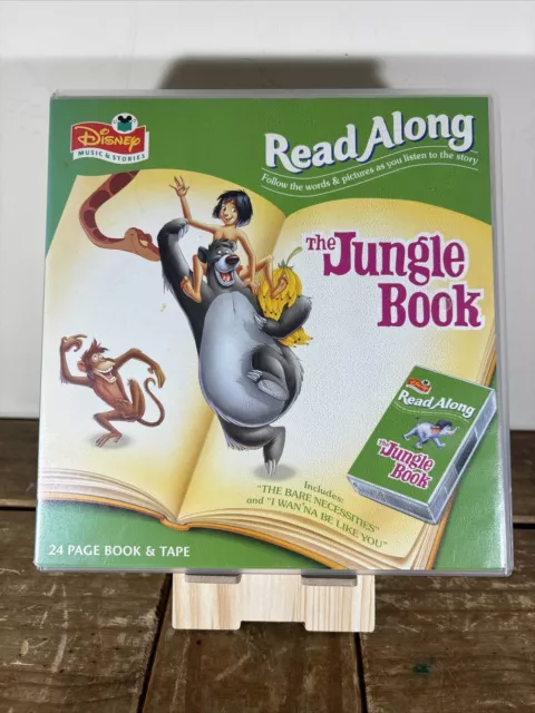 DISNEY THE JUNGLE Book Read Along Book & Cassette Tape In Case £8.99 ...