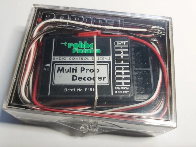 NUOVO DECODER MULTIPROP Robbe Futaba F1516 F 14 15 FC 16 18 28 EUR 89 ...