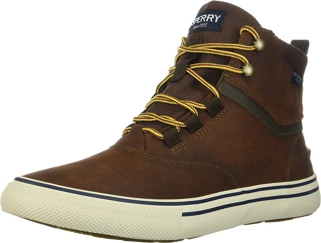 SPERRY TOP-SIDER STRIPER Storm Boot Brown/Tan 7.5M £36.27 - PicClick UK