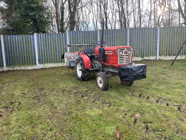 YANMAR COMPACT TRACTOR with rotavator £2,650.00 - PicClick UK