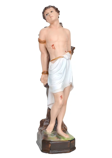 SAINT SEBASTIAN RESIN Statue CM 40 (15,75 '') EUR 108,44 - PicClick FR
