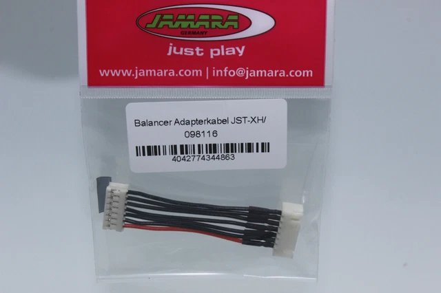 JAMARA 098116 BALANCER Câble Adaptateur Jst Xh / Jst Ehr 6S Neuf Câble EUR 1,59 - PicClick FR