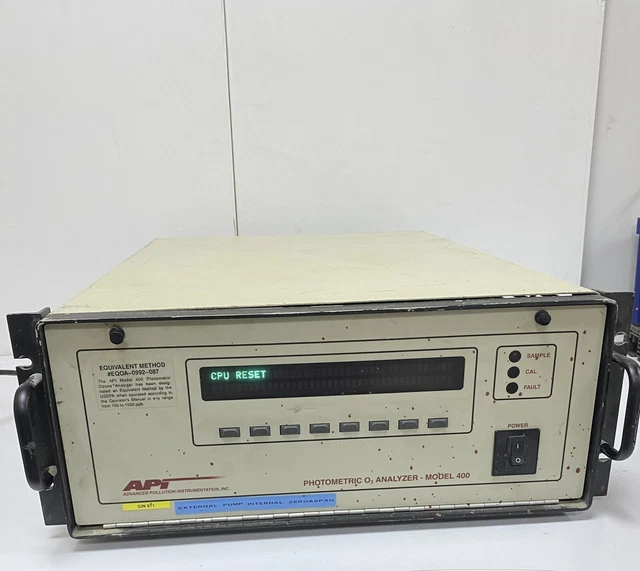 TELEDYNE API PHOTOMETRIC O3 Analyzer-Model 400 $1,442.38 - PicClick CA
