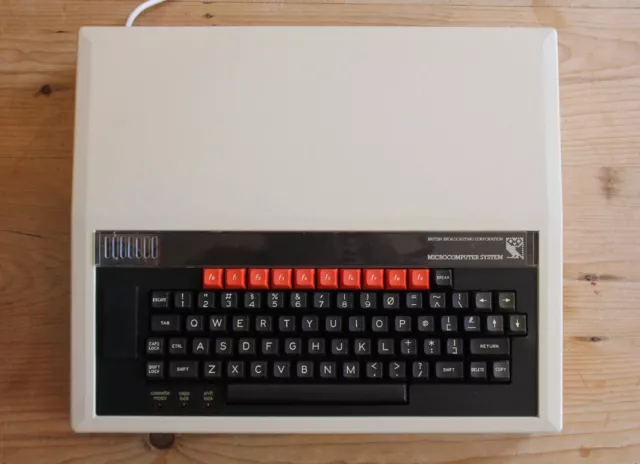 Refurbished Acorn Bbc Micro Computer Model B With 8271 Dfs Fdd And Rom
