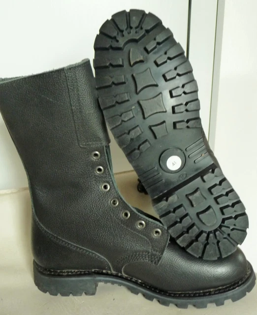 RANGERS BMJA ARMÉE Française en cuir noir pointure 41 - MARBOT NEUVIC ...