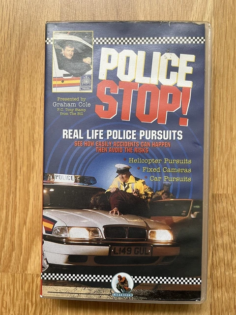POLICE STOP! VHS VIDEO. EAN: 5021472099922.Cert.E. Graham Cole (The ...