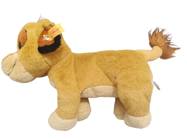 DISNEY LION KING Simba Plush Teddy 26cm Handmade By Steiff - Pristine ...