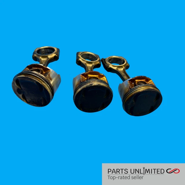 94-01 ACURA INTEGRA OEM engine motor pistons & rods x3 ONLY Ls Rs Gs ...