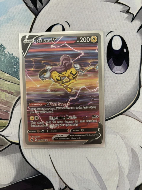 POKEMON RAIKOU V Crown Zenith GG41/GG70 Near Mint english EUR 13,51 ...