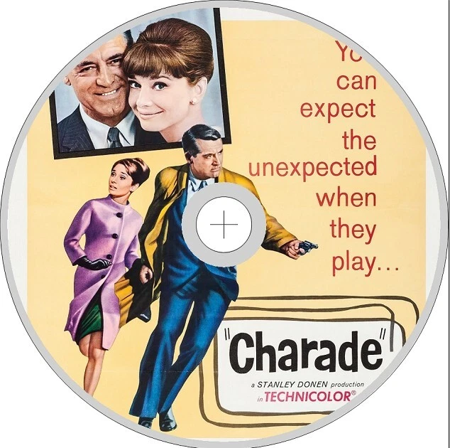 CHARADE (1963) STARRING Cary Grant, Audrey Hepburn, Walter Matthau ...