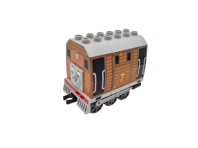 LEGO® TRENO DUPLO Ferrovia Locomotiva Thomas & Friends Toby EUR 23,10 ...