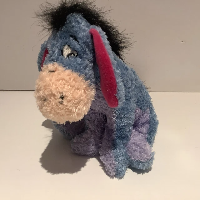 DISNEYLAND PARIS CUTE Little Eeyore Cuddly Plush Soft Toy 18cm - Winnie ...