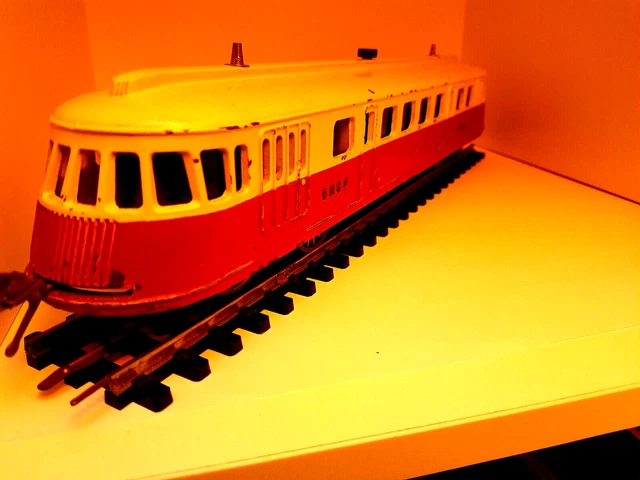 LR - LOUIS ROUSSY - échelle 0 - Autorail "le rapide" SNCF - (no jep ...