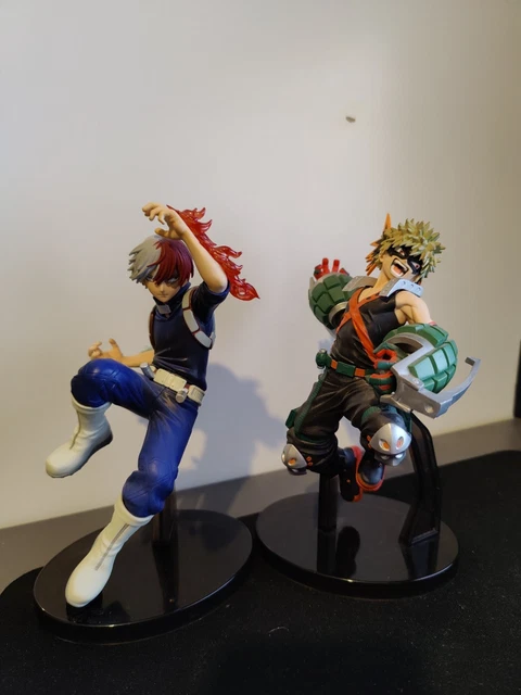 MY HERO ACADEMIA figures - Katsuki Bakugo & Shoto Todoroki / no box EUR ...