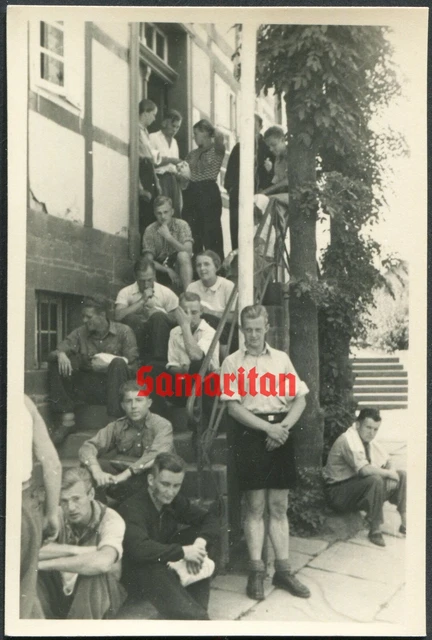 G2/4 WW2 ORIGINAL Photo Of German Wehrmacht Boy Scouts £4.87 - PicClick UK