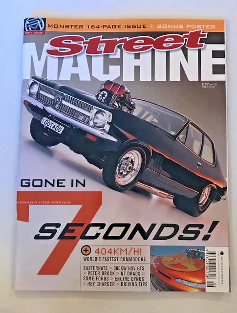 STREET MACHINE JUNE 2002 Magazine (Poster Inside) $36.00 - PicClick AU
