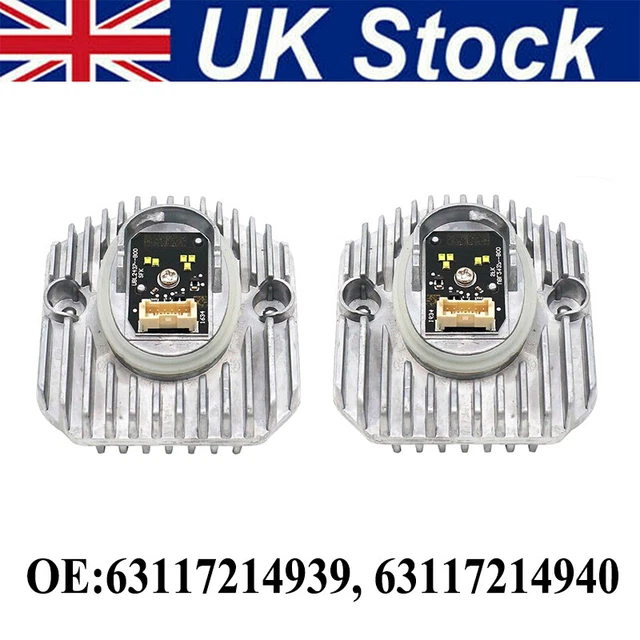 FOR BMW 5' G30 G31 G38 Front Left & Right LED Angel Eye DRL Light ...