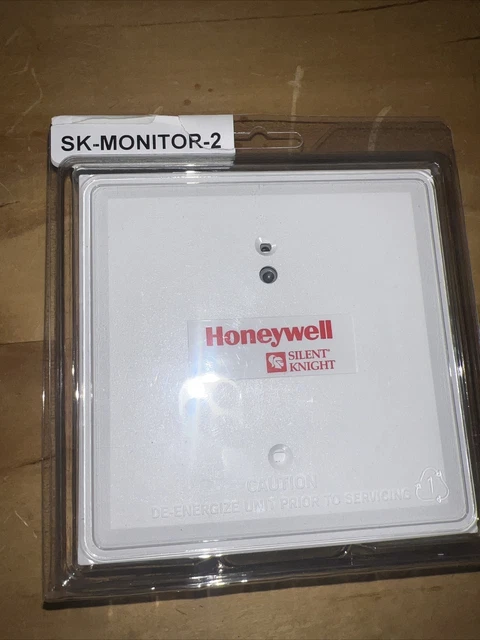 NEW HONEYWELL SILENT Knight SK-MONITOR-2 Fire Alarm Dual Monitor Module ...