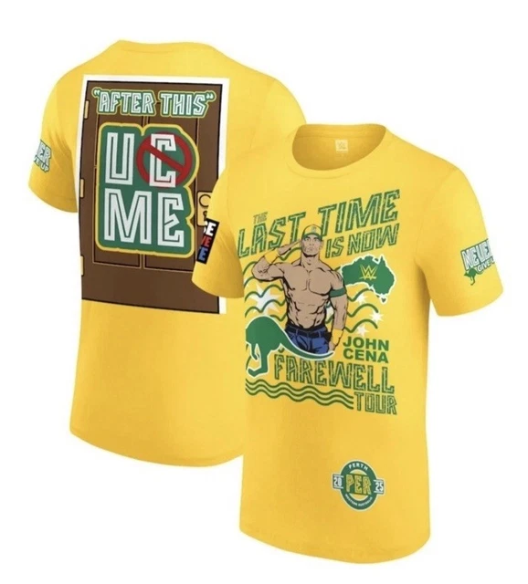 WWE JOHN CENA Farewell Tour Perth Crown Jewel T Shirt Mens XXL 2025 ...