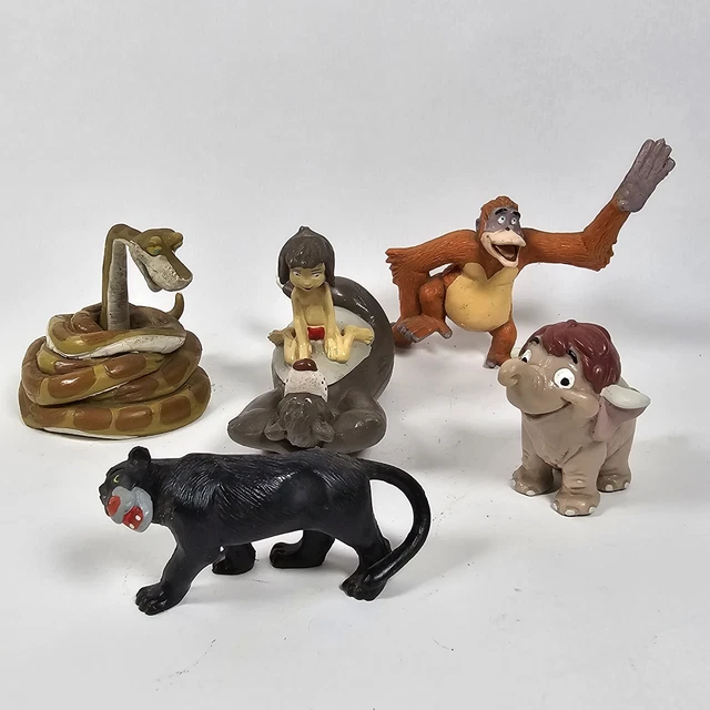 JUNGLE BOOK BULLY Applause Mini PVC Figure Mowgli Baloo Kaa King Louis Junior £27.99 - PicClick UK