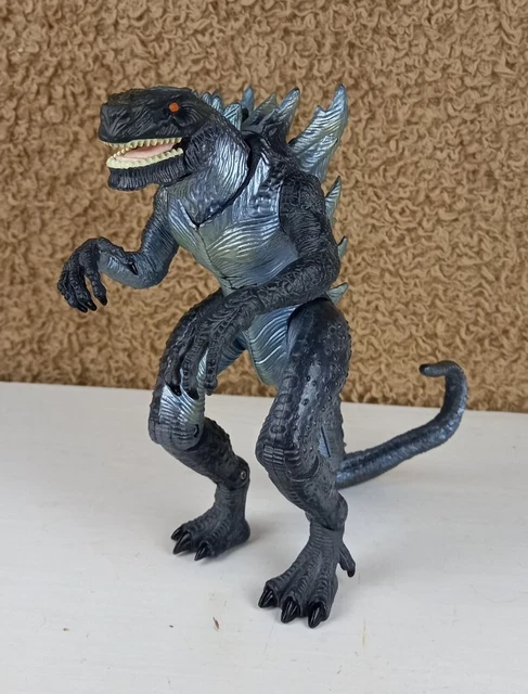 GODZILLA MOVIE GODZILLA Fang Bite Trendmasters Figura 9,5" 1998 LEGGERE ...