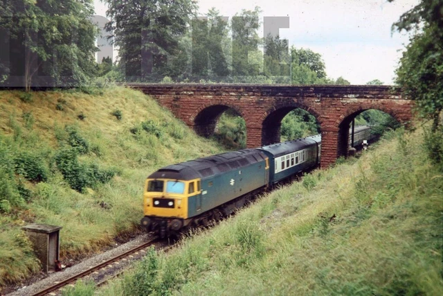 35MM SLIDE BR British Railways Diesel Loco Class 47 47144 1980 Original £4.97 - PicClick UK