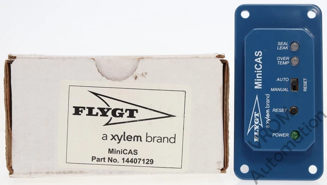 SURPLUS XYLEM FLYGT 14407129 MiniCAS Relay Monitoring Control $1,132.65 ...