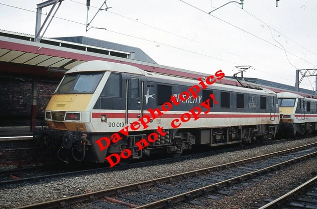 ORIGINAL 35MM Slide Diesel /Steam Train / Engine Railway 90019 Jan 1992 ...